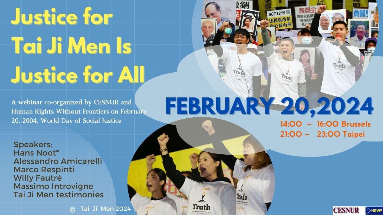 Justice for Tai Ji Men Is Justice for All - The Tai Ji Men Case