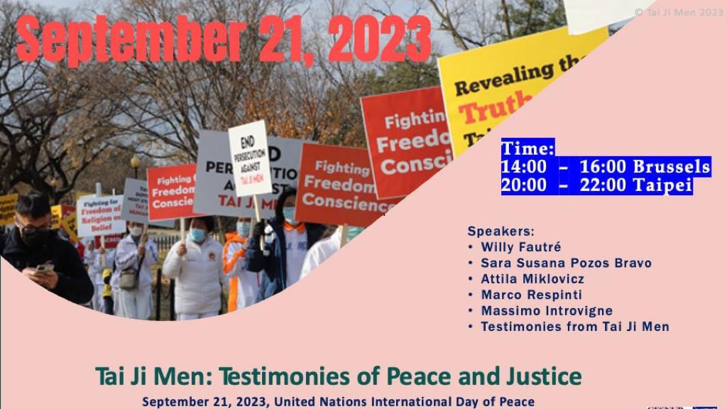 Tai Ji Men: Testimonies of Peace and Justice - The Tai Ji Men Case