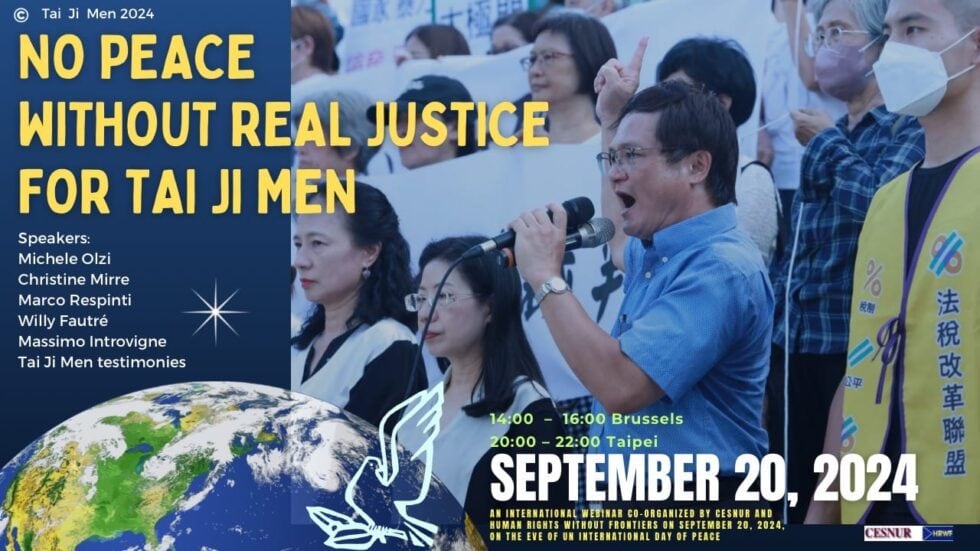 No Peace Without Real Justice for Tai Ji Men - The Tai Ji Men Case